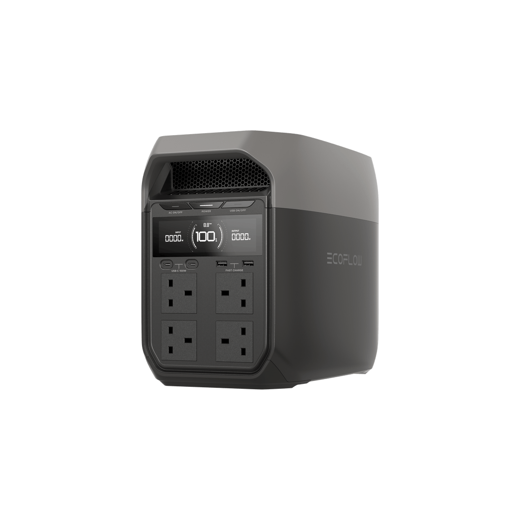 EcoFlow DELTA 2 Black (E980) Solar Generator – 980Wh, Fast Charge ...